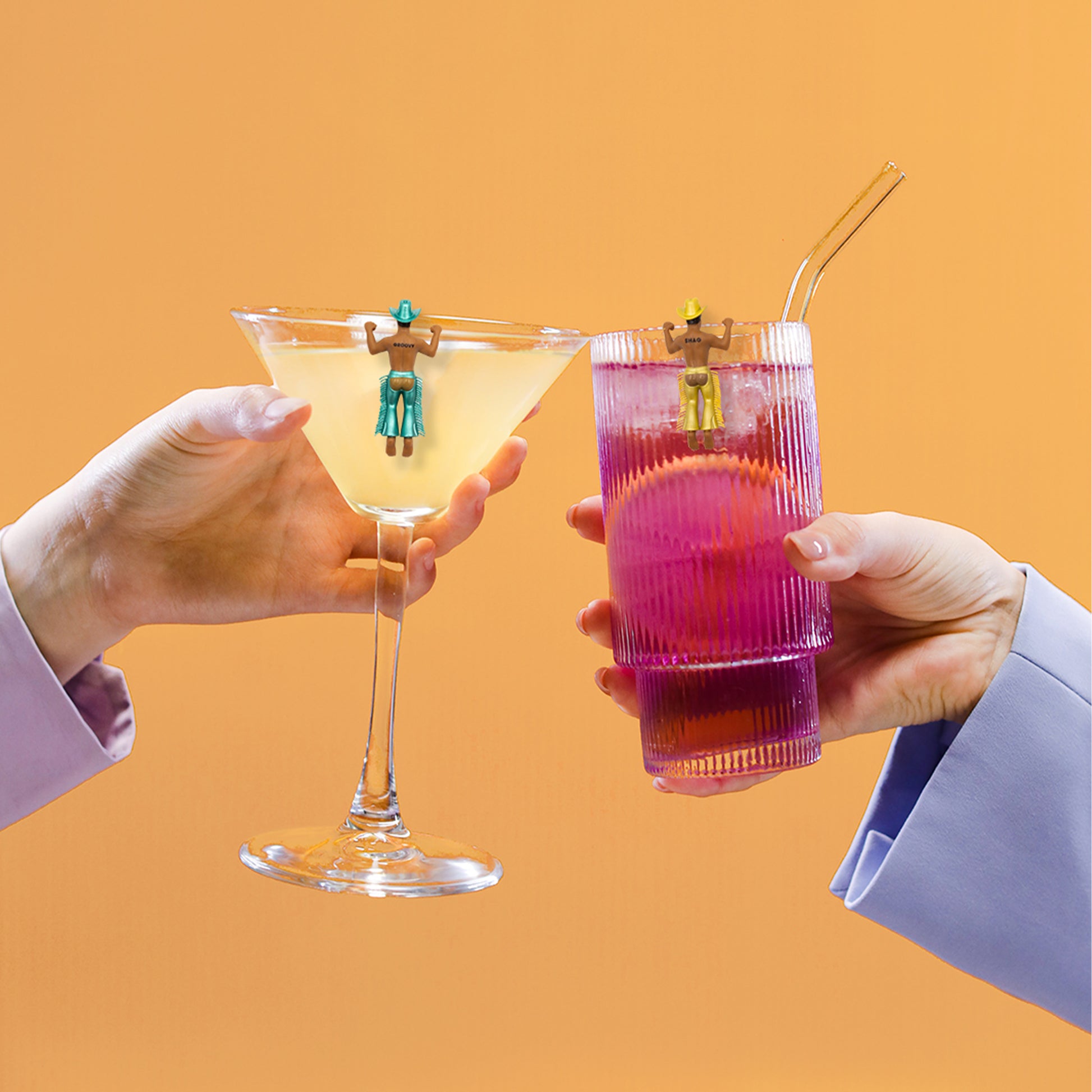 Disco Cowboy Drink Markers-4 Pack – NPW Group