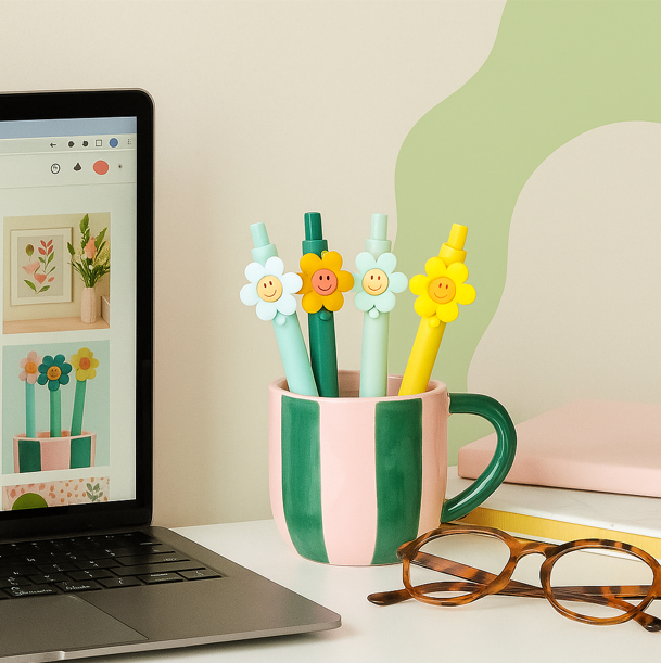 Flower Power Pens-4 Pack – NPW Group